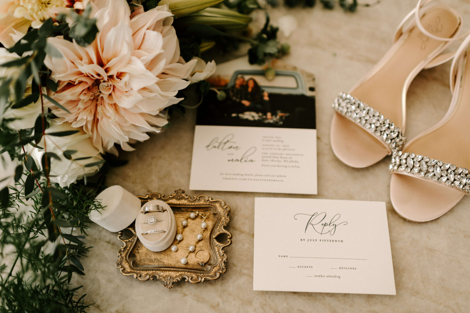 What To Include In Your Wedding Detail Shots | Evergreen Weddings